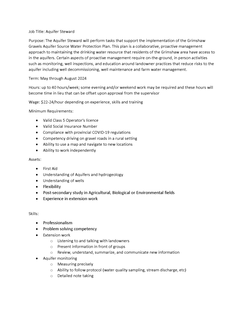 Mighty Peace Watershed Alliance – The Official Watershed Planning and ... Mighty Peace Watershed Alliance – The Official Watershed Planning and ...